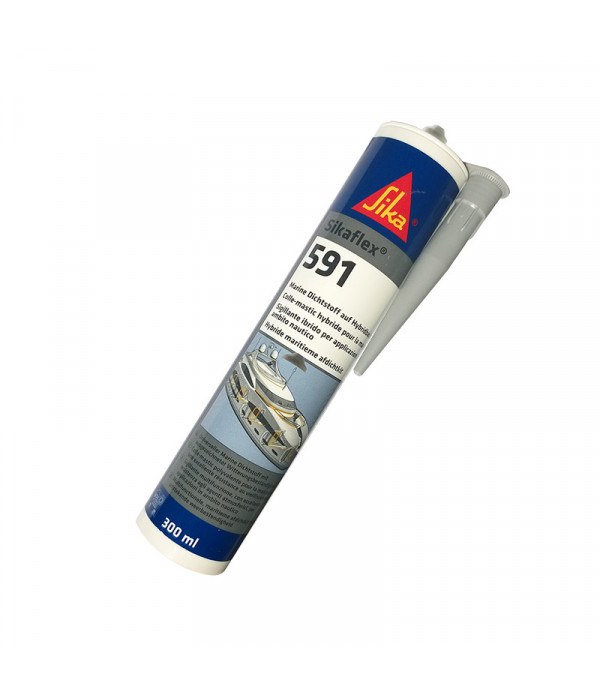 Sikaflex 591 biały - hybrydowy 300 ml